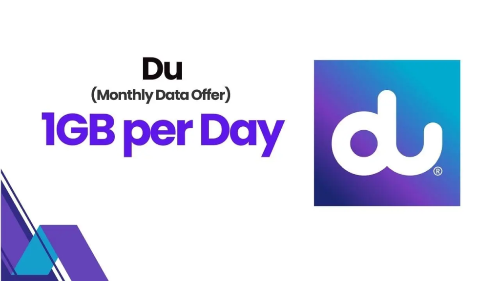 Du Data Offer 1 GB per Day 28 Days & 30 Days - Mr. Dubai Blog